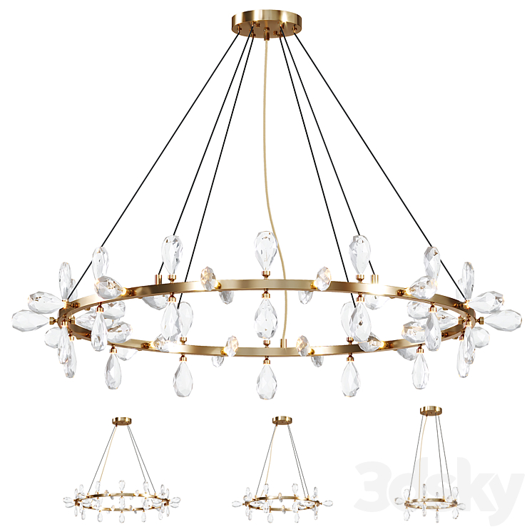 Pendant lamp GLORIOLE RING - Pendant light - 3D model