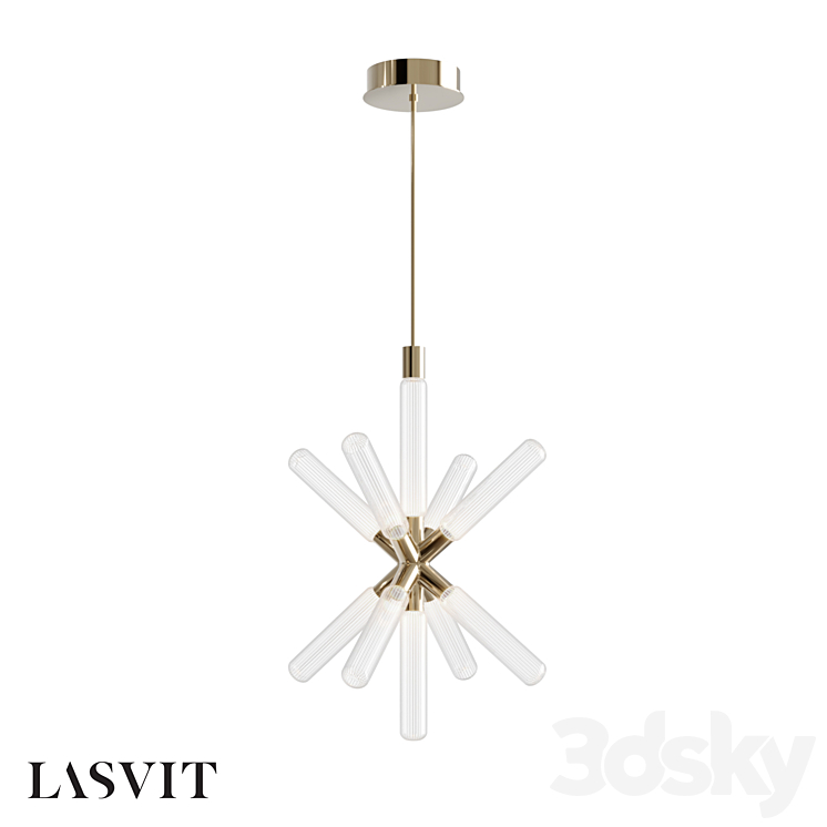 LASVIT Cipher Pendant Star - CL036PE - Pendant light - 3D model