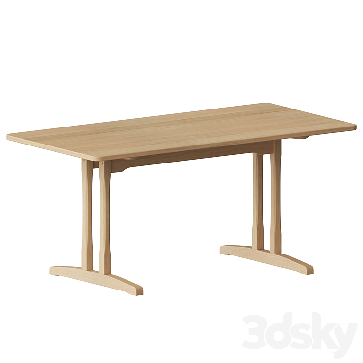 Mogensen C18 Shaker Table - Table - 3D model