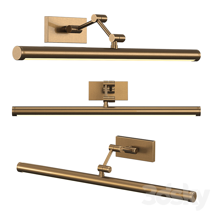 Isaac Picture Light - Wall light - 3D model