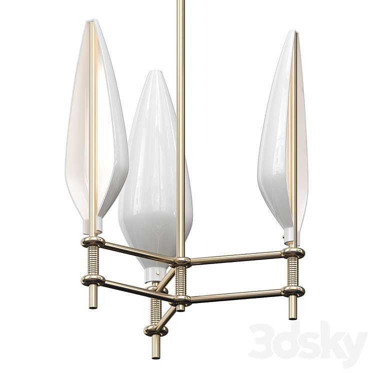 The Spire Pendant 3 - Pendant light - 3D model