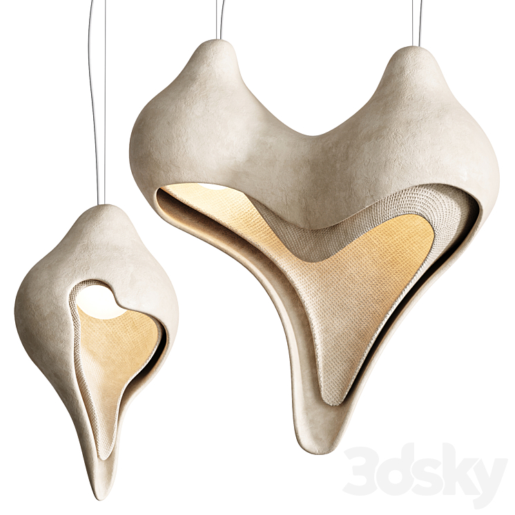 Womb Pendant Lamp - Pendant light - 3D model