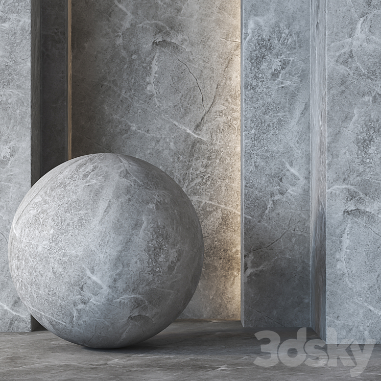 Marble Material 4K - Seamless - Stone - 3D model