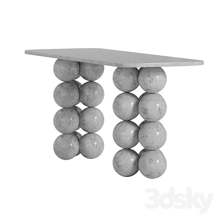 Perlas Console Table - Table - 3D model