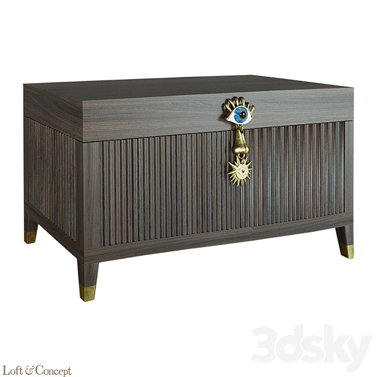 Large Designer Chest Elsa Dreams Loft-Concept - Other - 3D model