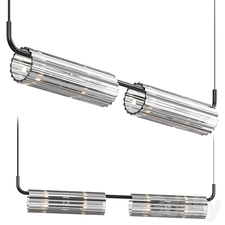 Chandelier Lumion Toronto 6561 - Pendant light - 3D model