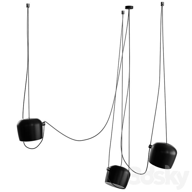 Aim Pendant Lamp by Flos vol 2 - Pendant light - 3D model