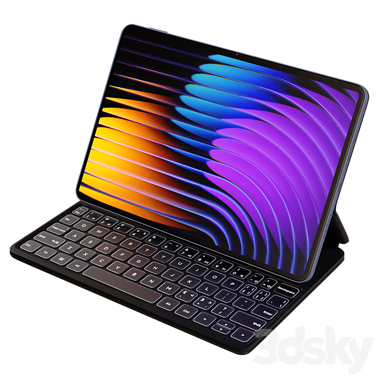 Xiaomi Pad 7 Pro Keyboard - PC & other electronics - 3D model