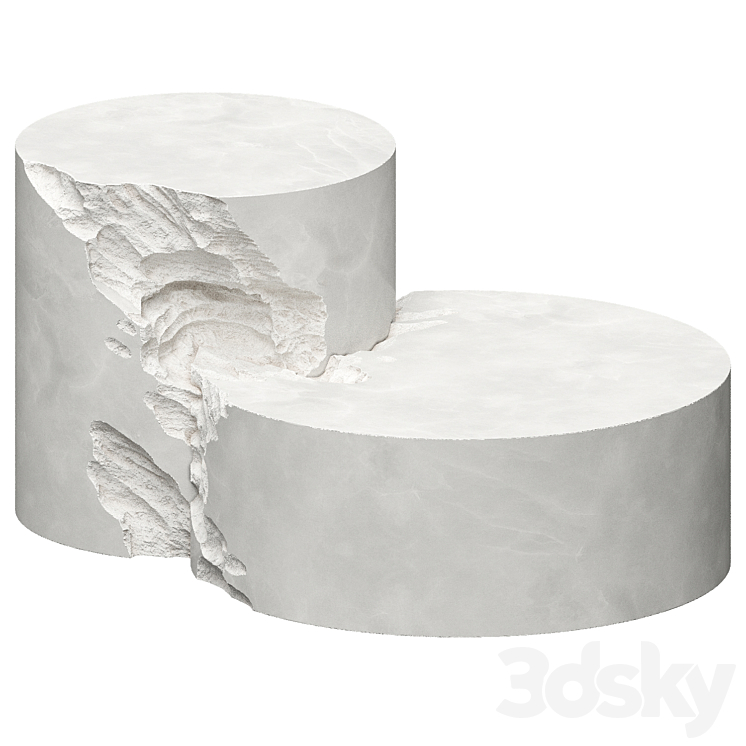 table stone - Table - 3D model