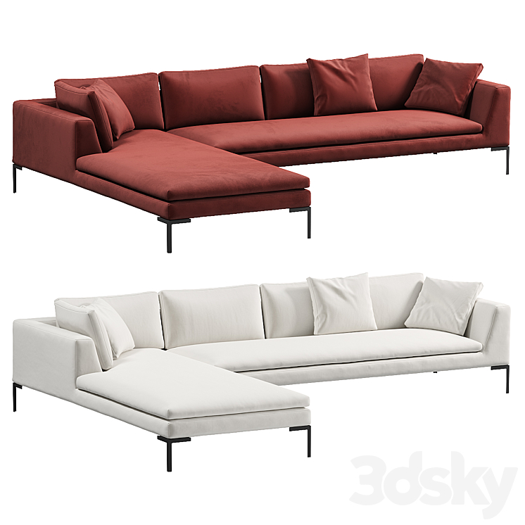 Sofa Charles - Sofa - 3D model