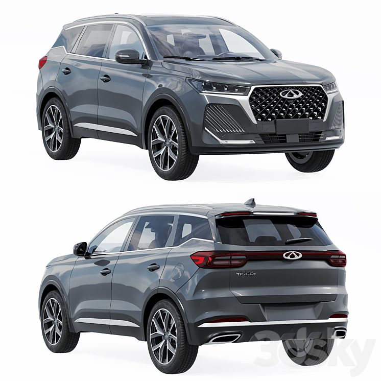 Chery Tiggo 7 2025 - Ground Transport - 3D model