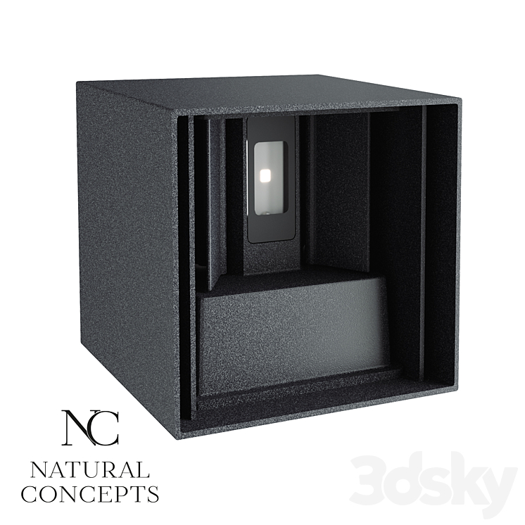 Natural Concepts Dwell Wall Lantern NC-003059-SB - Street lighting - 3D ...