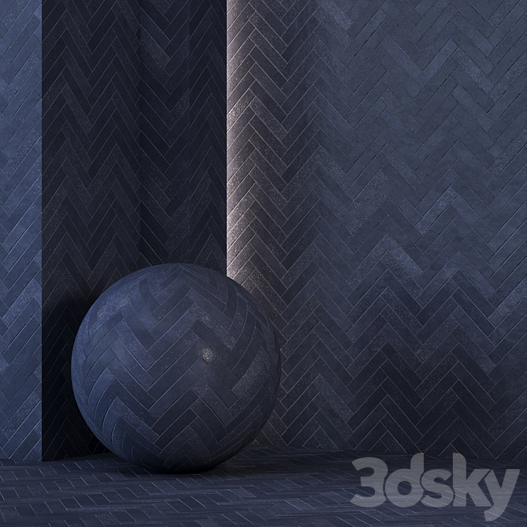 Handmade Tile 005 Textures - Tile - 3D model