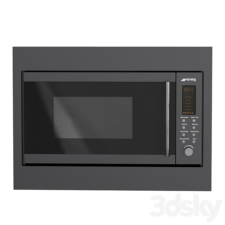 31L BUILT-IN MICROWAVE WITH TRIMKIT - Kitchen appliance - 3D model