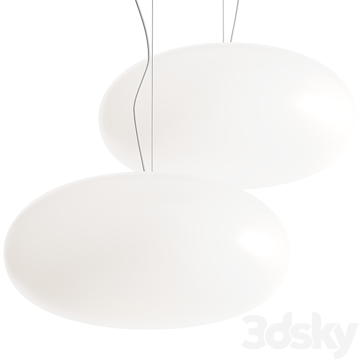 Vol Vibia Blown Glass Pendant Lamp - Pendant light - 3D model