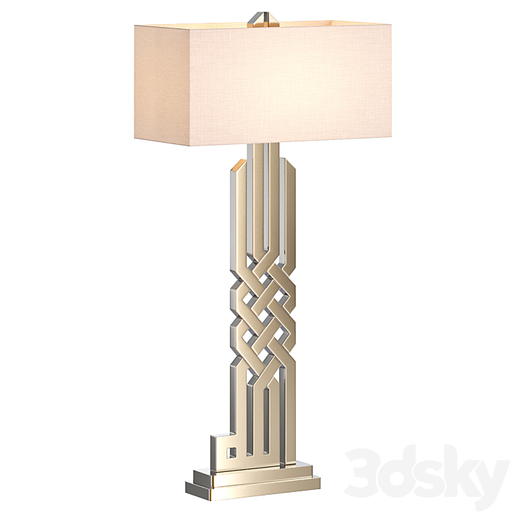Allah Table Lamp Brass - Table lamp - 3D model