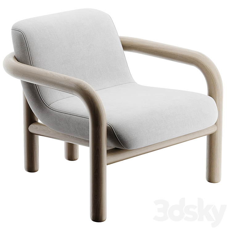 Benson armchair - Arm chair - 3D model