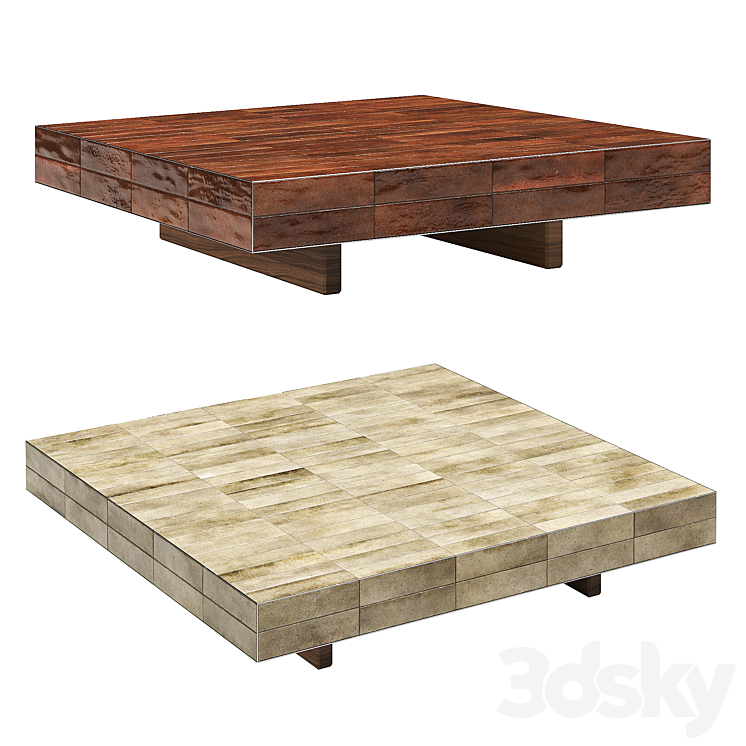 Coffee Table Andree 2 by Minotti - Table - 3D model