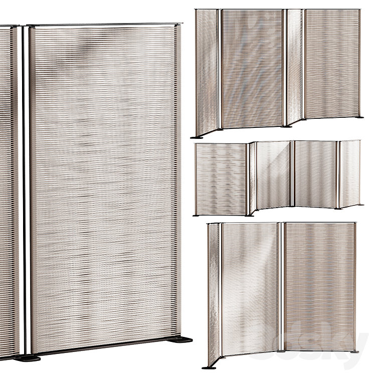 HIMA screen by Poliform - Other decorative objects - 3D model