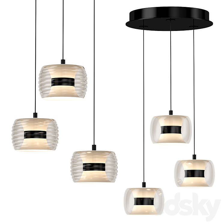 Pendant lamp ELISER - Pendant light - 3D model
