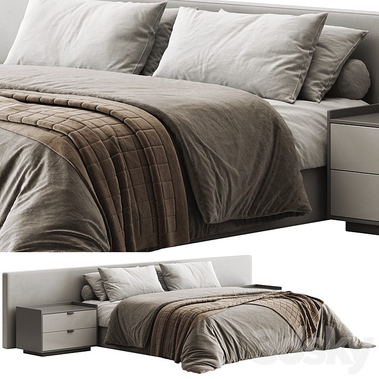 Nydme Simplicity Bed - Bed - 3D model