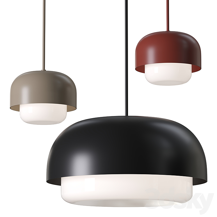 Schoolhouse Ray Pendant Lamps - Pendant light - 3D model