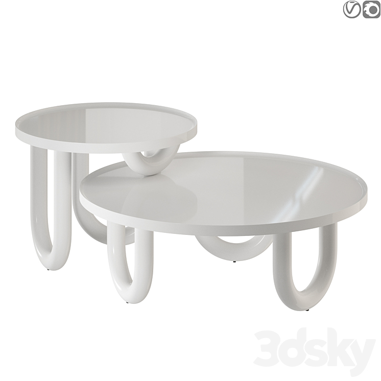 Modani Cielo Coffee Table - Table - 3D model