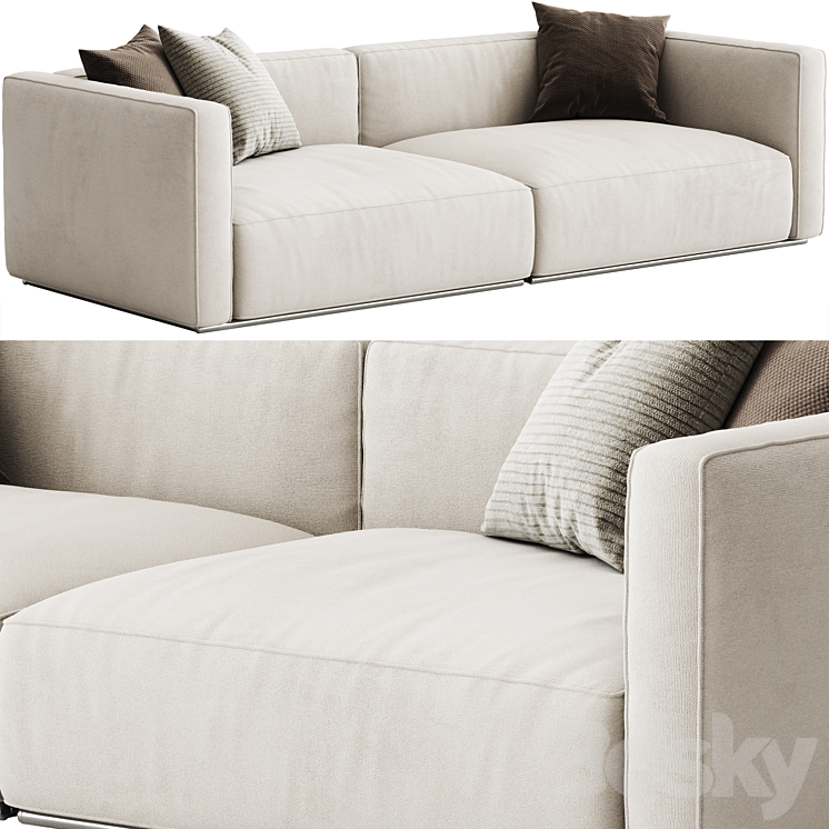 Poliform Shangai Sofa - Sofa - 3D model