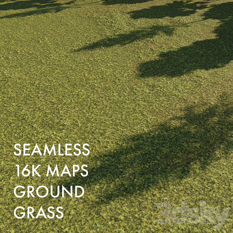 Grass Surface Material | 16k | Seamless | PBR - Natural materials - 3D ...