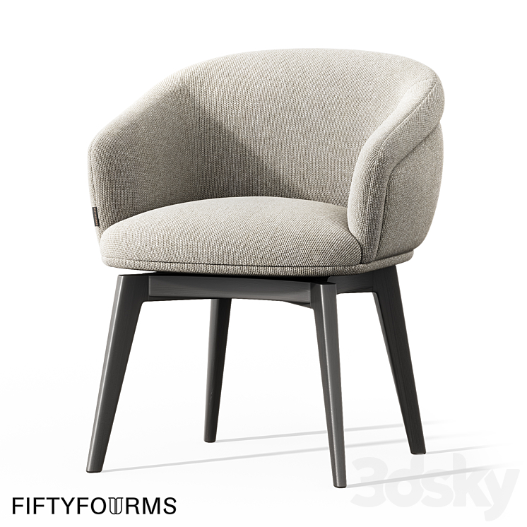 FIFTYFOURMS Alveus Rotate Chair - Chair - 3D model