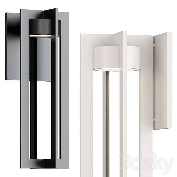 Chamber Outdoor Wall Sconce - Wall light - 3D model