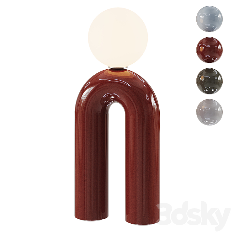 Nelly Table Lamp | Jardan - Table lamp - 3D model