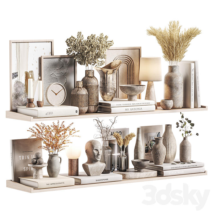 Decorative Set 24 - Decorative set - 3D model