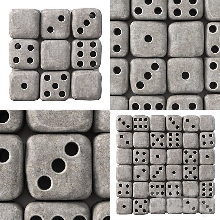 Stone decor n175 - Other decorative objects - 3D model