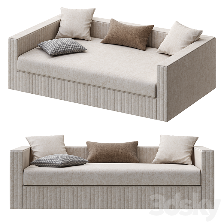 Bono - Bed - 3D model