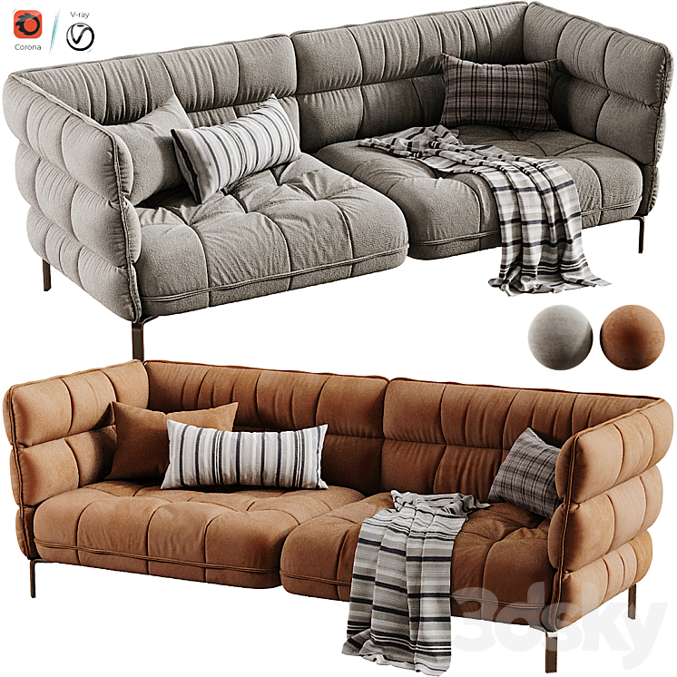 Sofa Husk-Sofa - Sofa - 3D model