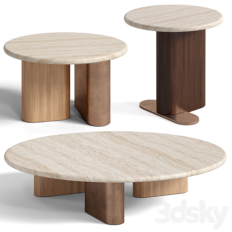 Onno Coffee Table by Marelli - Table - 3D model