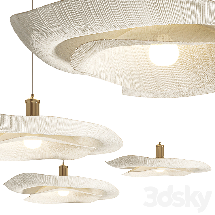 Zara Home Ceiling Lamp - Pendant light - 3D model