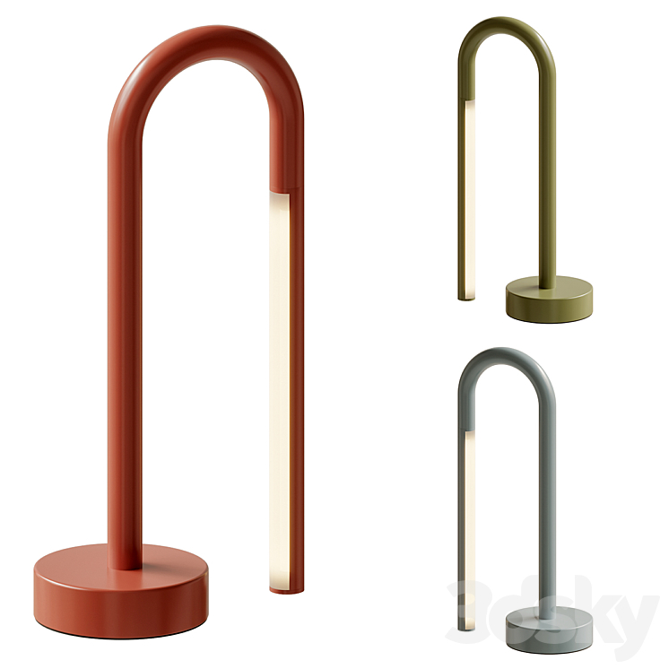 Table lamps Bow - Table lamp - 3D model