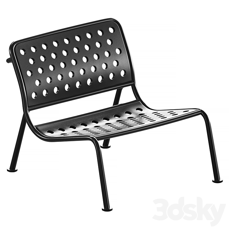 Living Divani Super Frog - Arm chair - 3D model