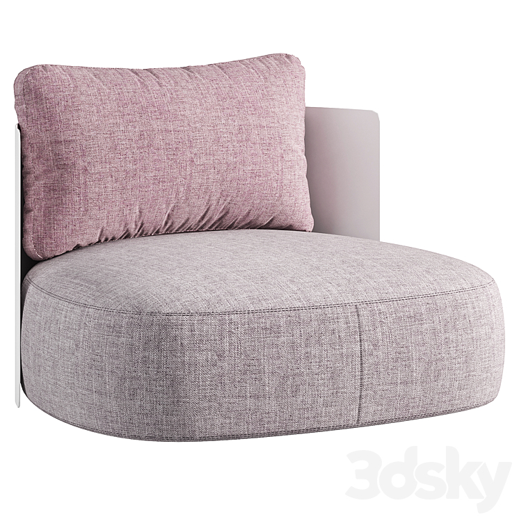 Pierre Shell Chair - Arm chair - 3D model