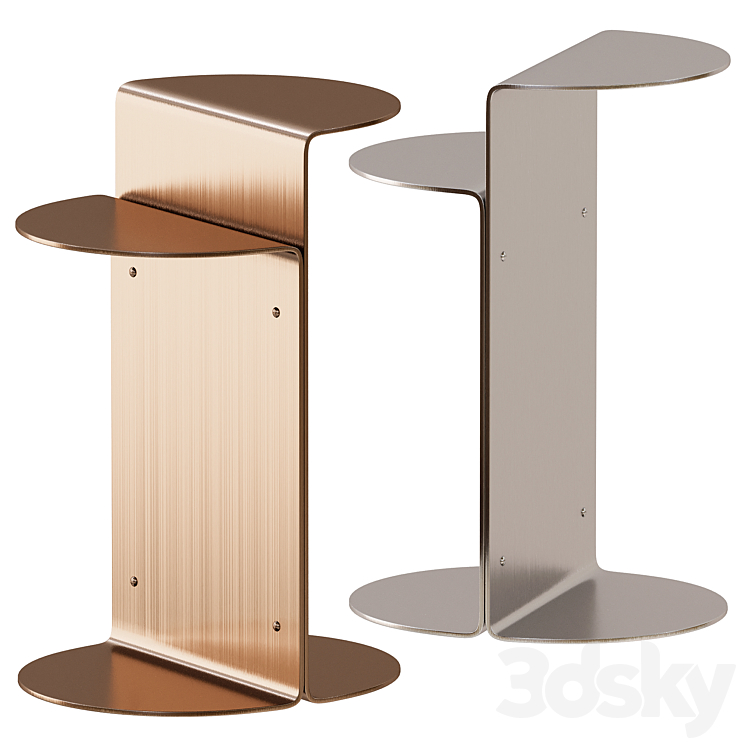 Table Flirt by Minotti - Table - 3D model