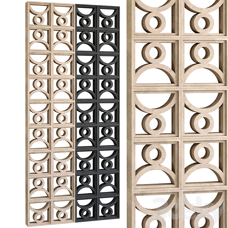 Decorative partition 274 - Other decorative objects - 3D model