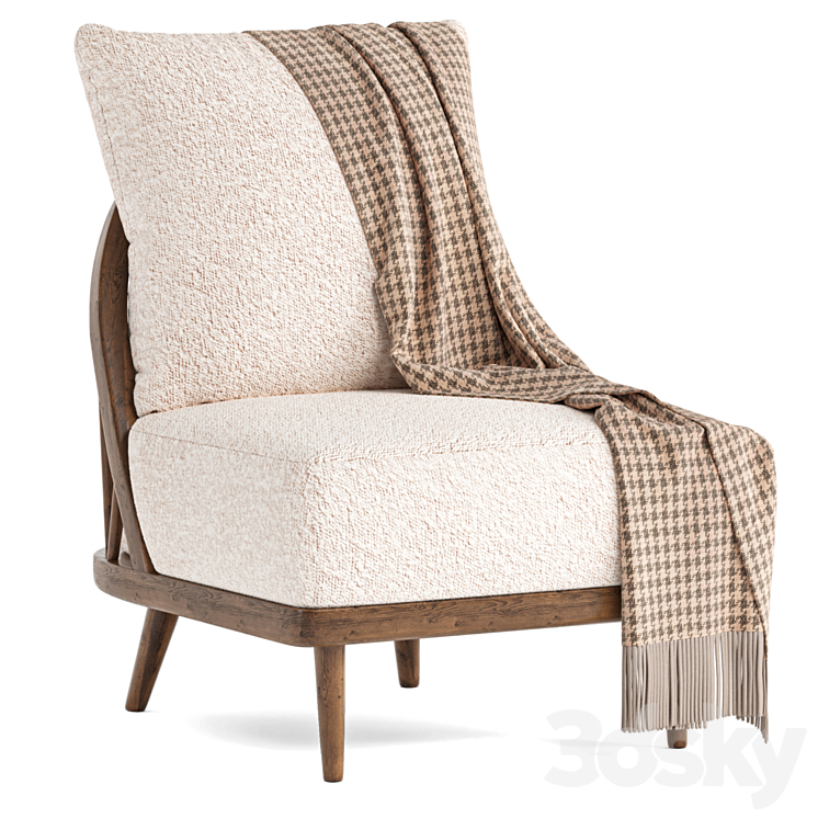 Whitaker Chair Set 01 - Arm chair - 3D model