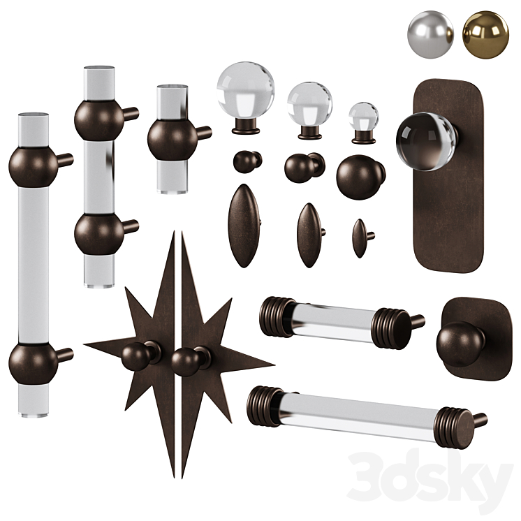 Furniture handles by Matilda Goad - Other - 3D model