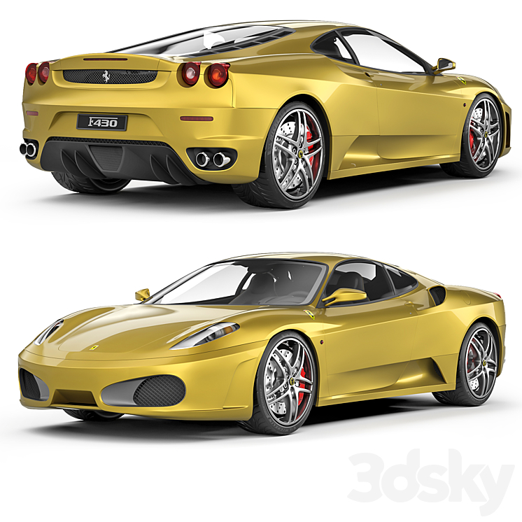 Ferrari F430 2004 - Ground Transport - 3D model