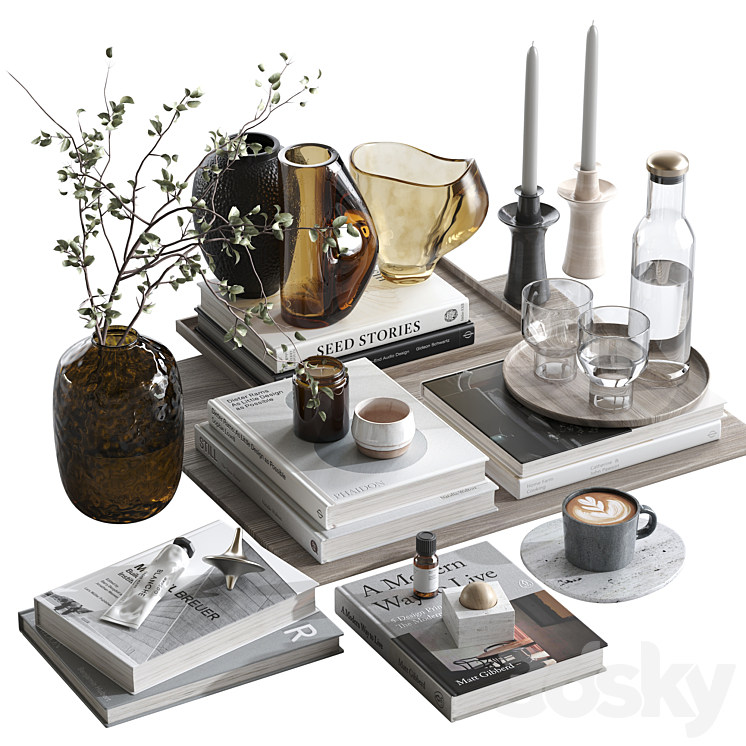 Decorative-Set-036 - Decorative set - 3D model