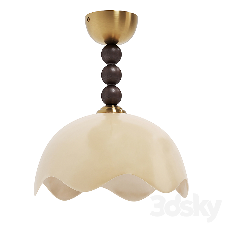Wave Coralia Ceiling Light Doco - Pendant light - 3D model
