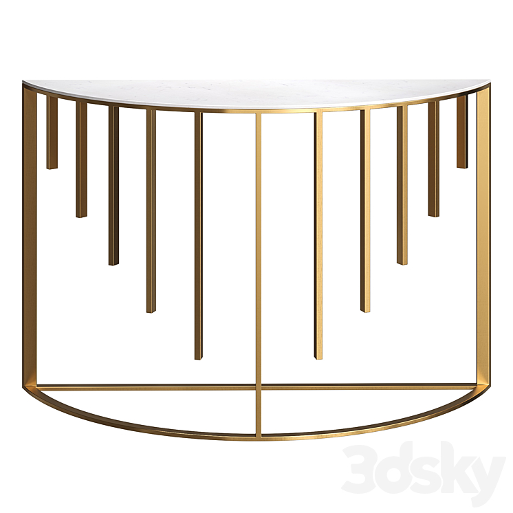 Garda Decor side console - Console - 3D model