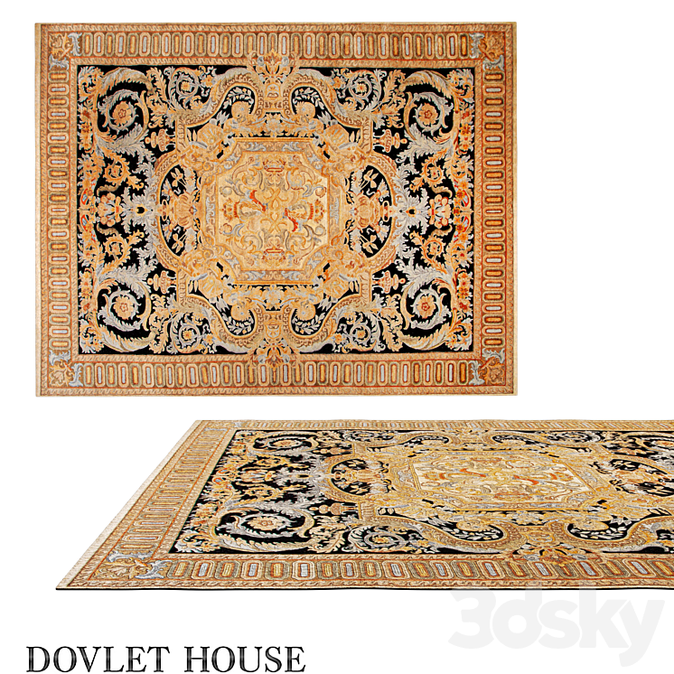 OM Carpet DOVLET HOUSE (art. 23404) - Carpets - 3D model